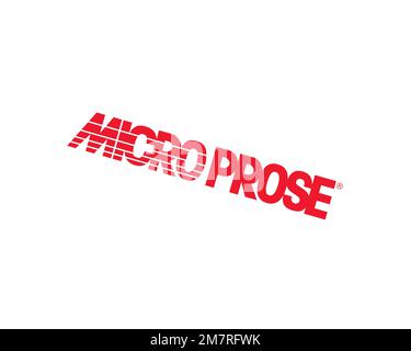 MicroProse, Logo, White background Stock Photo - Alamy