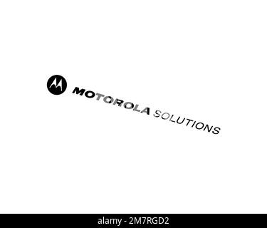 Motorola Solutions, Logo, White background Stock Photo - Alamy