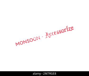 Monsoon Accessorize, Logo, White Background Stock Photo - Alamy