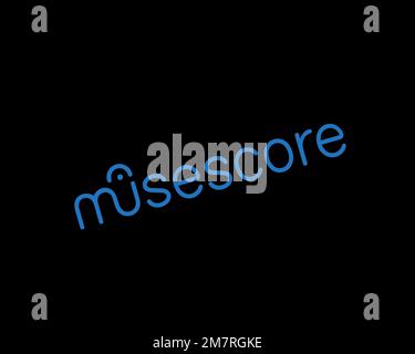 MuseScore, Logo, Black background Stock Photo - Alamy