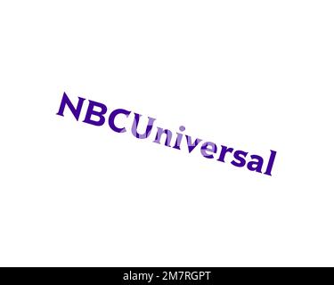 NBCUniversal, Logo, White background Stock Photo - Alamy