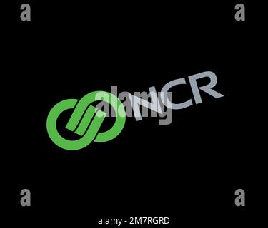 NCR Corporation, Logo, Black background Stock Photo - Alamy