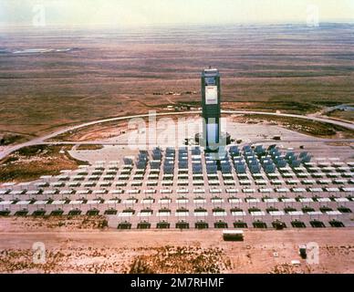 An aerial view of Sandia National Laboratories Midtemperature Solar ...