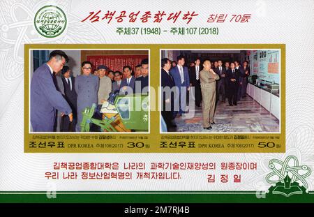 Kim Il sung and Kim Chaek Stock Photo - Alamy