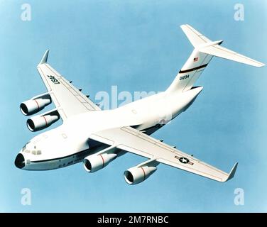 An artist's concept of the proposed cargo experimental aircraft design ...