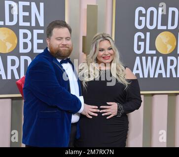 Paul Walter Hauser, Amy Elizabeth Boland attend the 2024 CMT Music ...