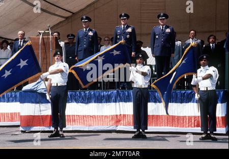 Left to right, LGEN Charles Donnelly, commander 5th Air Force, MGEN ...