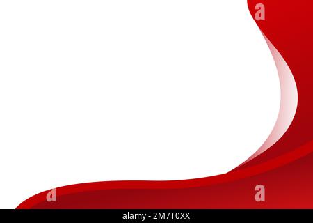 Simple blank red background vector for business Stock Vector Image ...