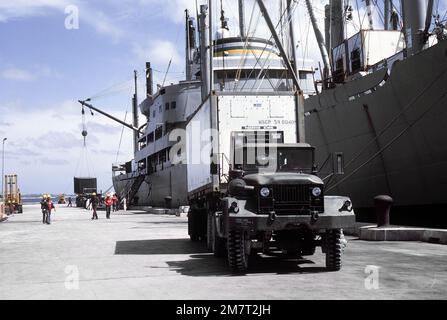 USNS Southern Cross (T-AK-285 Stock Photo - Alamy