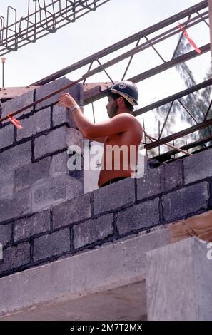 A construction site. Base: Nav Sup Activity, Diego Garcia Country ...