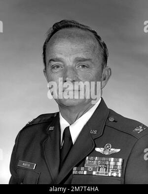 Air Force Col. Richard Martin, commander, Air Force Installation and ...