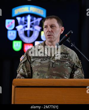 Major General Patrick B. Roberson, commanding general, U.S. Army John F ...