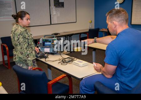Portsmouth, Va. From left, Cmdr. Timothy Barkdoll, the Radiation ...