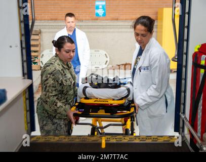 Portsmouth, Va. From left, Cmdr. Timothy Barkdoll, the Radiation ...