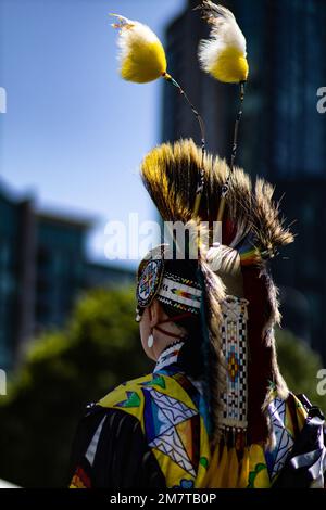 First Nation People of Canada Festival Stock Photo - Alamy