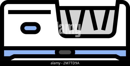knife butcher sharpener color icon vector illustration Stock Vector ...