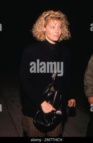 Kate Capshaw at the Steel Magnolias Premiere on November 9, 1989 at ...
