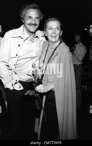 Hal Linden and wife Frances Circa 1980's . Credit: Ralph Dominguez ...