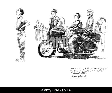 Artwork: "Airshow 2" Artist: Charles Shaw. Country: Unknown Stock Photo ...