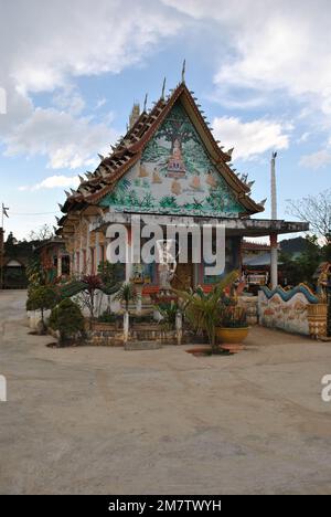 Vat Phoxaysanalam Xam Neua Laos Stock Photo - Alamy