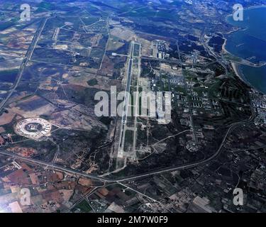 An aerial view of Naval Station, Rota. Base: Naval Station, Rota ...