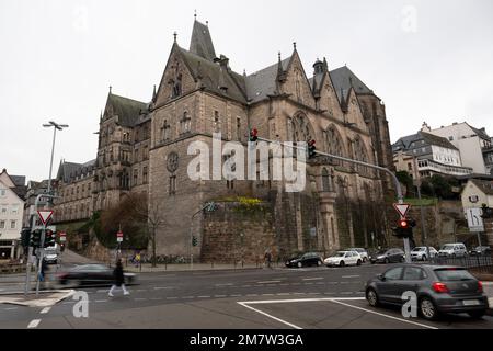 Marburg, Germany. 10th Jan, 2023. The city hall of Marburg. Credit ...