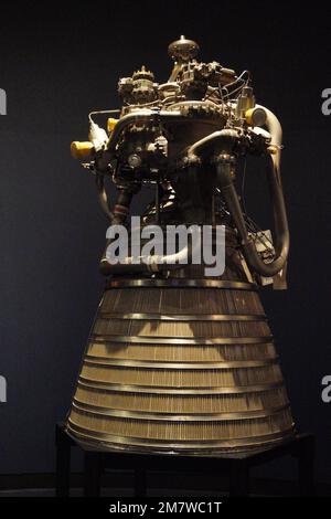 The RL-10 liquid-fuel cryogenic rocket engine used on the Centaur, S-IV ...