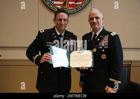 Col. Paul Franken (left)Commander of the Multi-Agency Augmentation ...