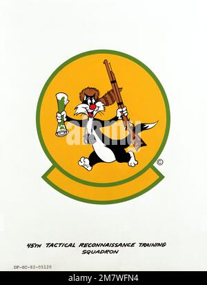 The 45th Tactical Reconnaissance Training Squadron operated the ...
