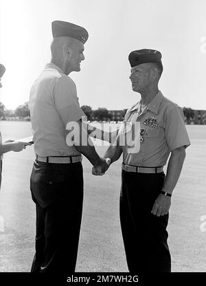MGEN Robert E. Haebel, commanding general, Marine Corps Recruit Depot ...
