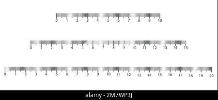 Vector illustration of size indicators. Eps 10 sign Stock Vector Image ...
