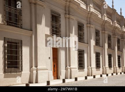 Door where the corpse of president Allende was removed assassinated in ...
