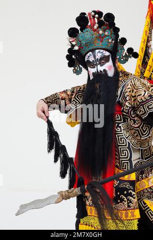 Beijing Opera zhang fei Stock Photo - Alamy