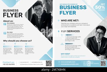 Business introduction brochure template Stock Vector Image & Art - Alamy