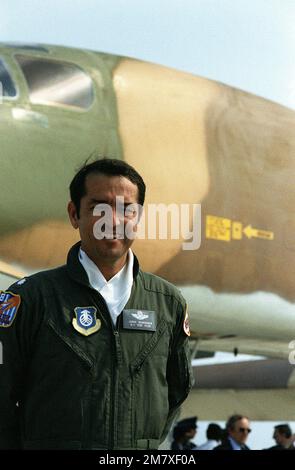 LCOL Leroy Schroeder, B-1 bomber chief test pilot, answers questions ...