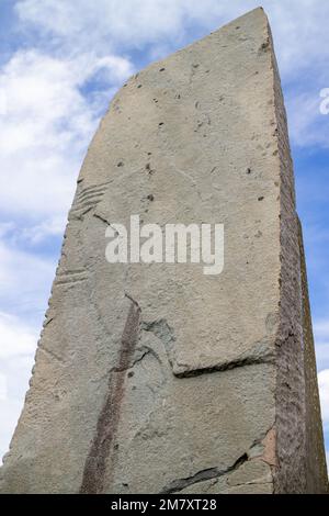 Dunloe Ogham Stone, an Ogham stone with inscriptions using these early ...