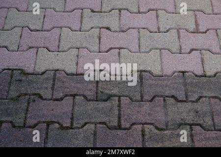 Contrast between patio paving slabs floor clean pressured washed before ...