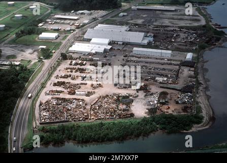 Aerial view of the Defense Property Disposal Office. Base: Naval Air ...