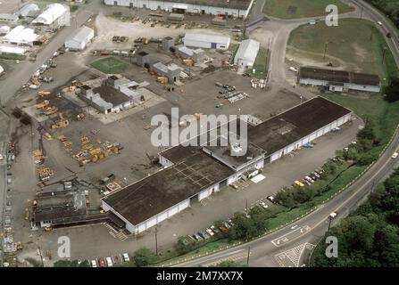 Aerial view of the jet shop. Base: Naval Air Station, Cubi Point State ...