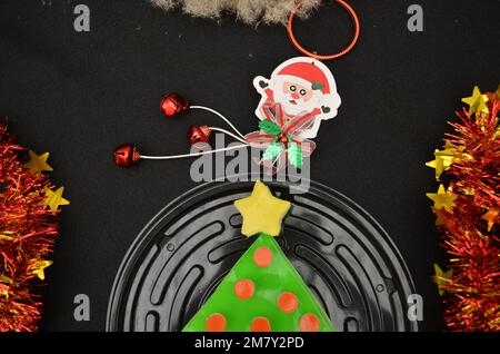 Pretty Christmas jelly in the shape of a pine tree Stock Photo - Alamy
