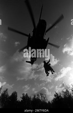 SSGT James Norton, a pararescueman from the 67th Aerospace Rescue and ...