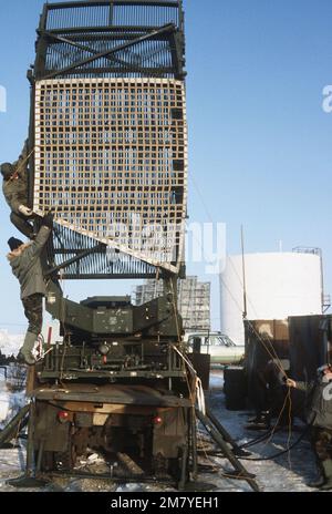 Members of the 104th Tactical Control Flight (TCF) Forward Air Control ...
