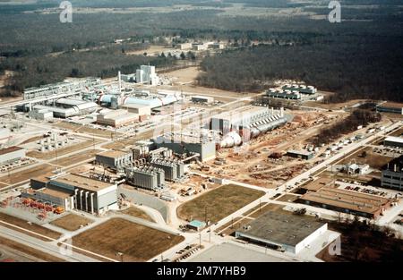 An aerial view (looking west) of the Aeropropulsion System Test ...