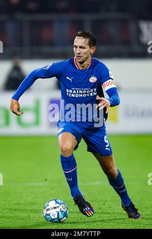 ROTTERDAM, NETHERLANDS - JANUARY 10: Luuk de Jong of PSV Eindhoven ...