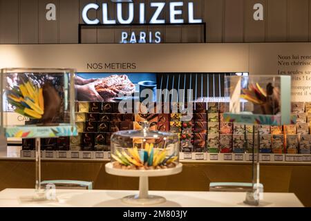CHOCOLATE SALE'S SHOP, CLUIZEL CHOCOLATE FACTORY, DAMVILLE, MESNIL-SUR ...