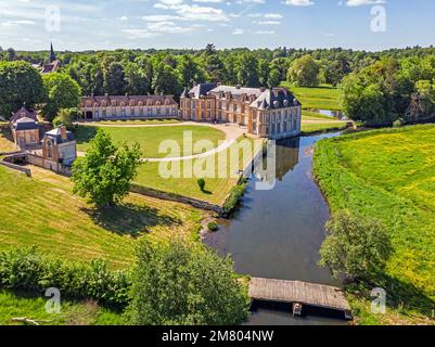 CHATEAU OF MONTIGNY-SUR-AVRE, VALLEY OF THE AVRE, EURE, NORMANDY ...