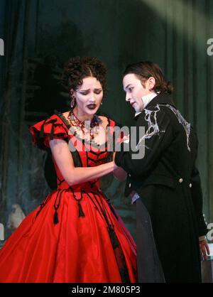 Grace Rowe (Estella), Taylor Jay-Davies (Young Pip) in GREAT EXPECTATIONS by Charles Dickens at ...