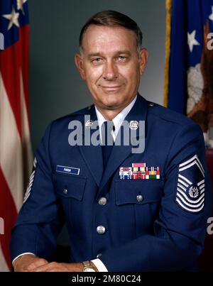 CHIEF MASTER Sergeant Sam Parish, recently named as CHIEF MASTER ...