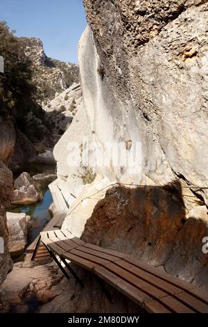 Matarranya river gorge in Spain Stock Photo - Alamy