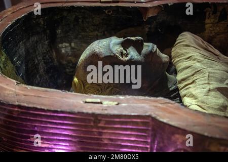 Egypt Egyptian Sarcophagus death preservation afterlife Museum Painting ...